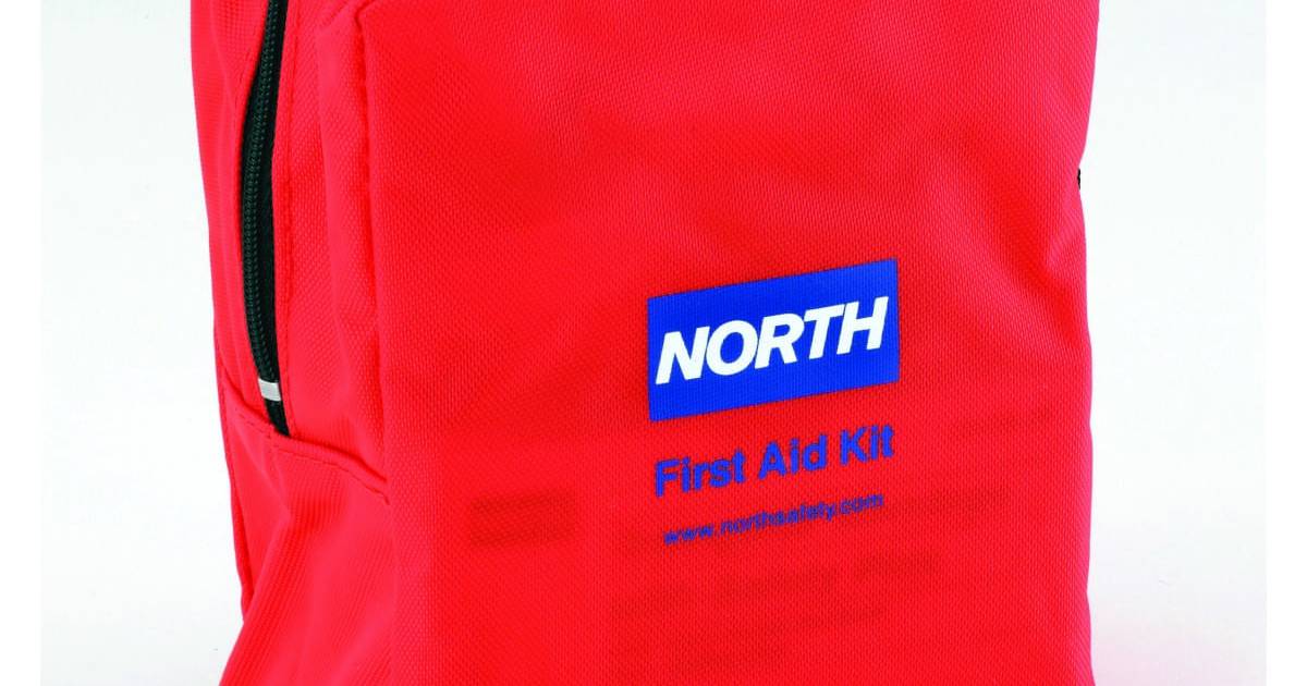 First Aid Kit Redi-Care Small Soft Pack Durable Red Nylon Bag With ...