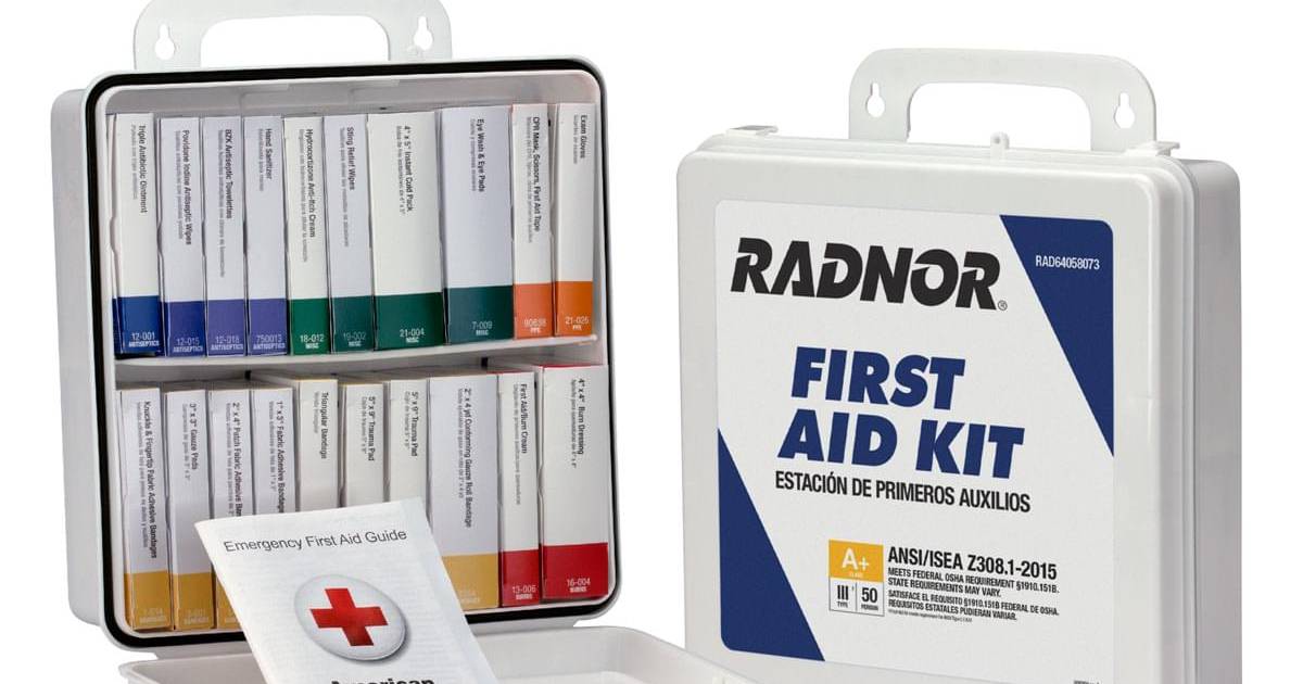First Aid Kit Ansi A 24 Unit Plastic Case Weatherproof | Product ...